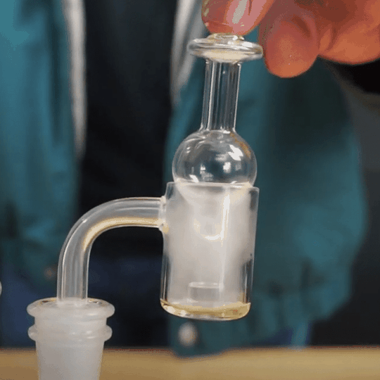 Quartz Banger & Carb Cap – The Freeze Pipe