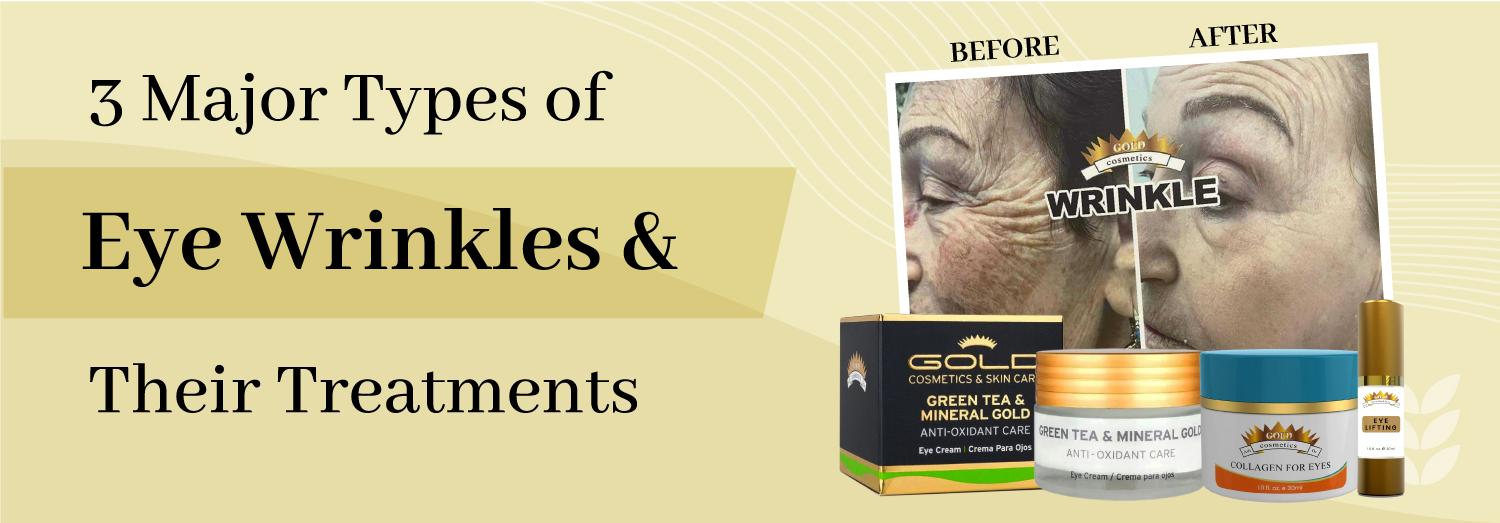 How To Spot The Different Types of Eye Wrinkles?