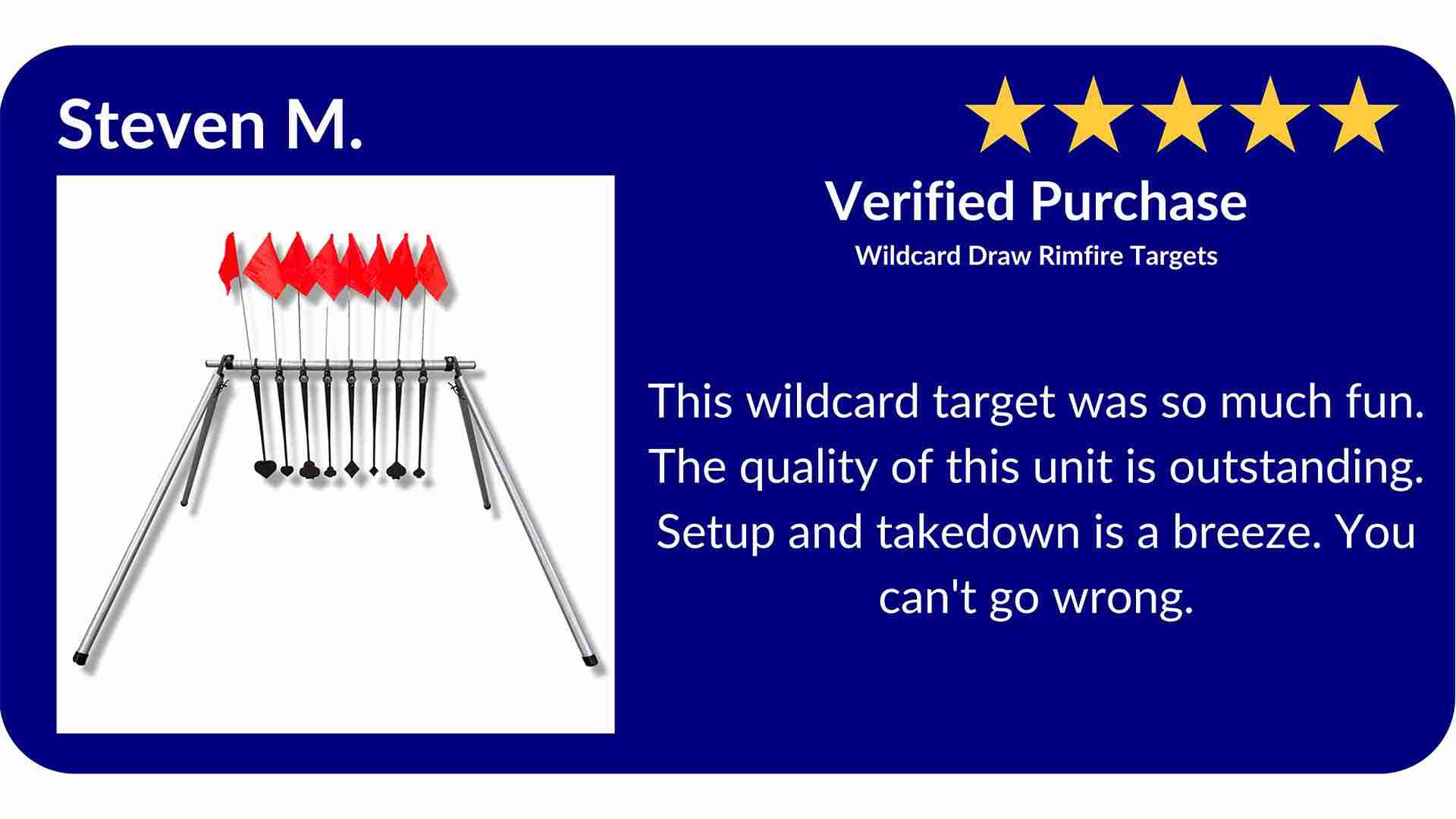 Wildcard Draw Rimfire Targets 🎯