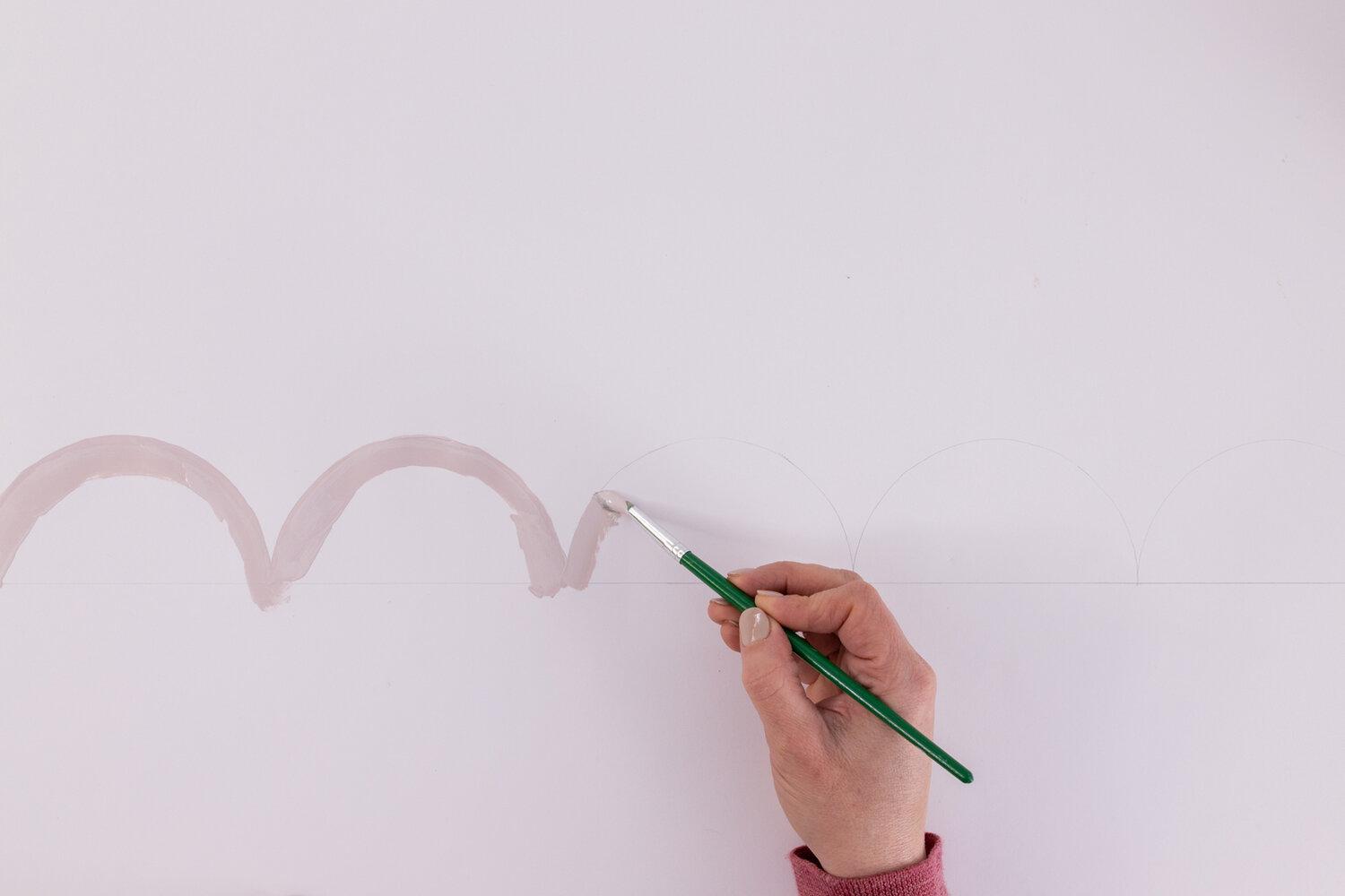 An Easy Peasy Guide to a Scalloped Wall Effect – Clever Poppy