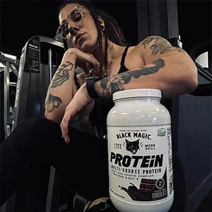 Black Magic Supply Handcrafted Multi Source Protein- Pumpkin Caramel