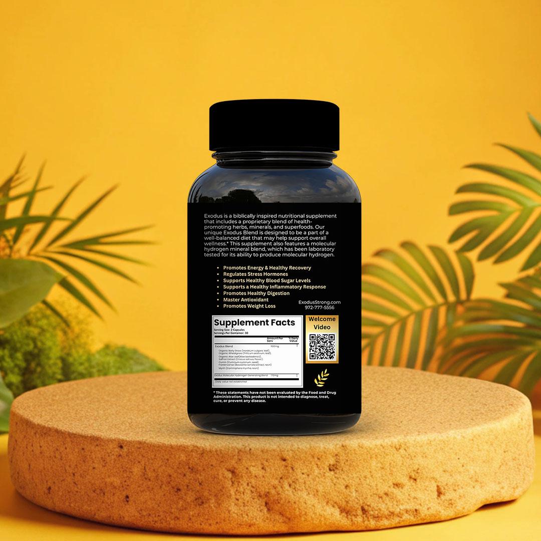 Exodus Supplement 1 Bottle – Exodus Strong