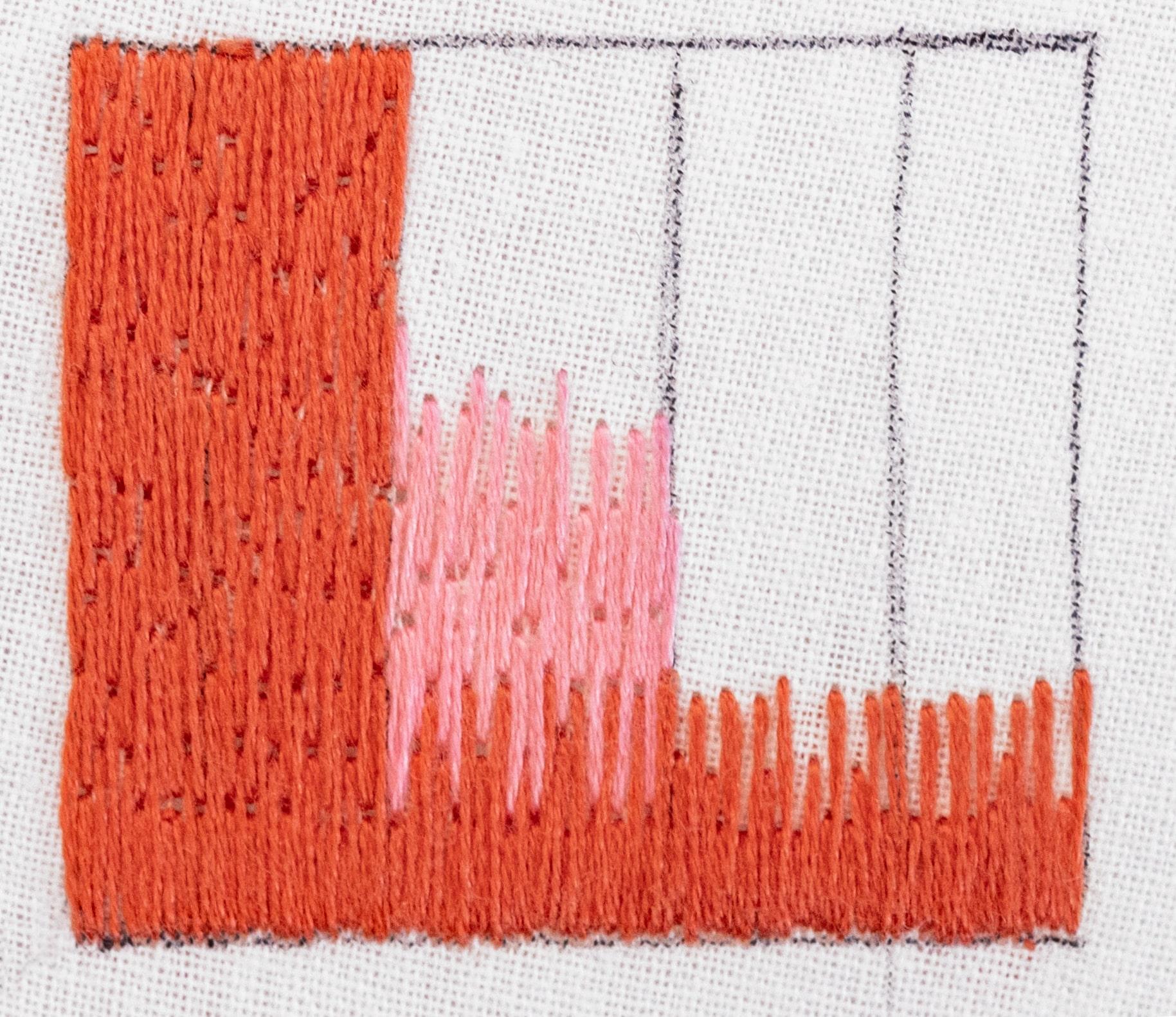 Long and Short Stitch - Learn How to do This Modern Embroidery Techniq ...