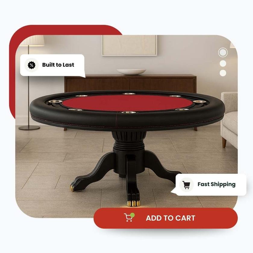 Poker Tables by Number of Players