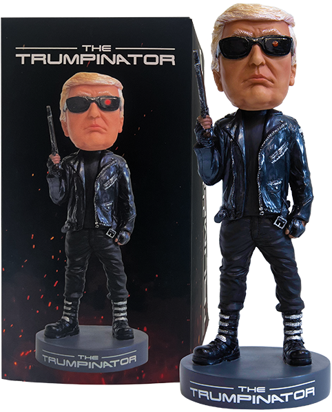 Trumpinator Bobblehead - FREE BEAR