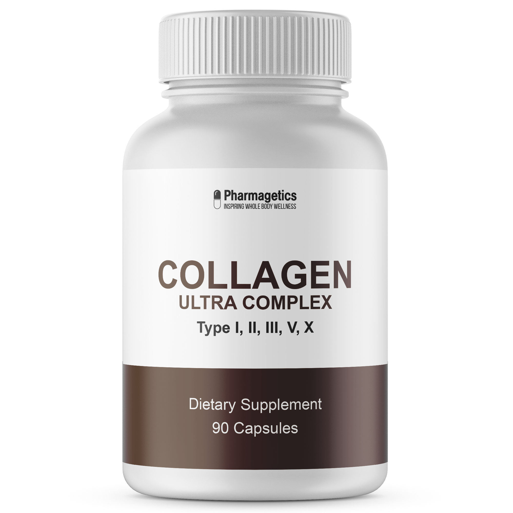Collagen Ultra Complex Types I, II, III, V & X - 90 Capsules – pharmagetics