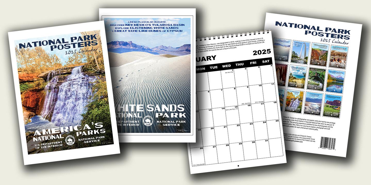 Welcome Landing Page – National Park Posters