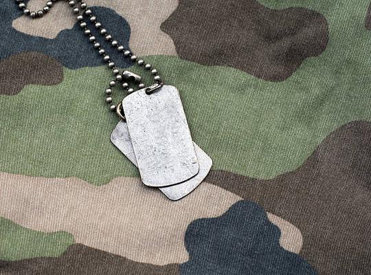Custom Military Dog Tags - Strike Your Coin