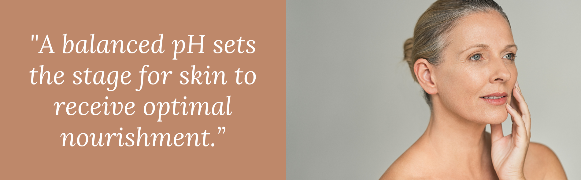 Balance is Beauty: pH and Mature Skin