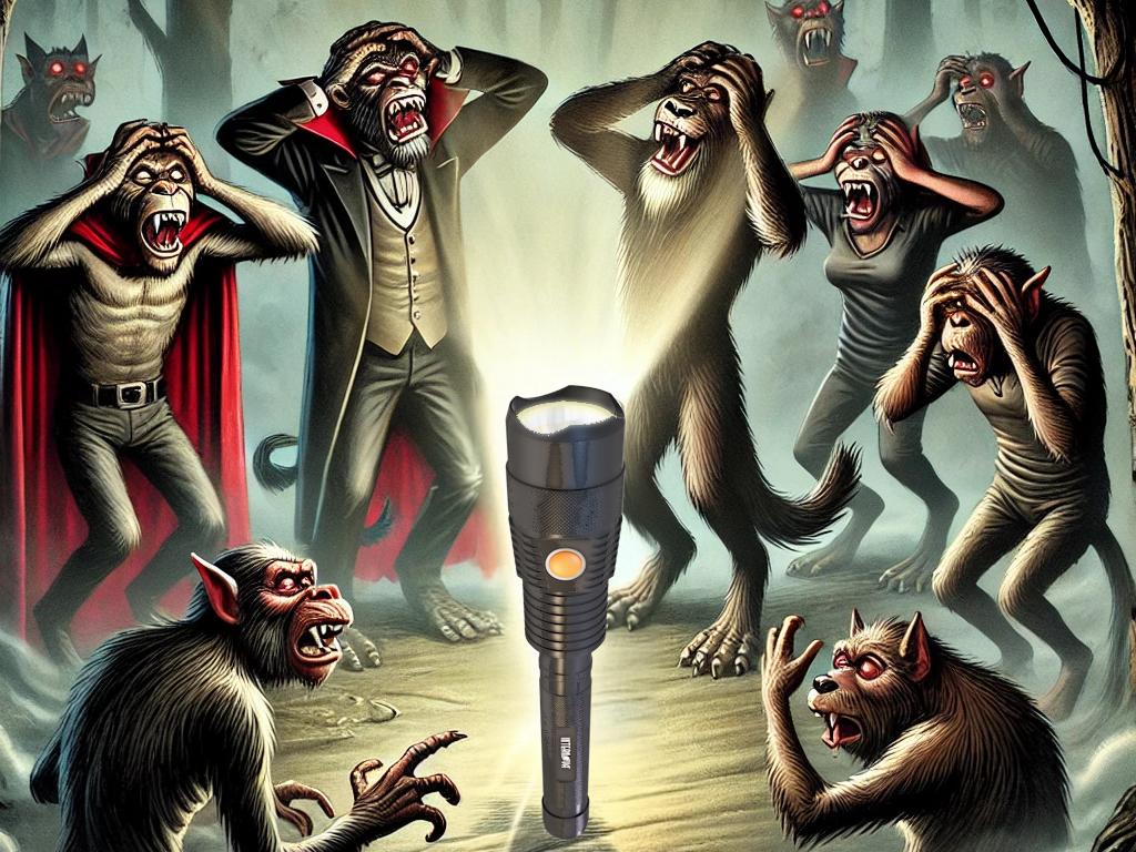 Sentinel Tactical Flashlight - Defend Against Vampires & Monsters | In