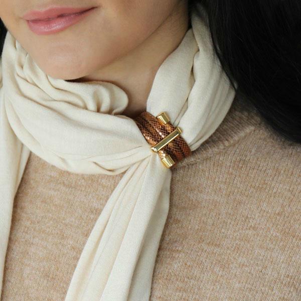 Spiral Scarf Lock