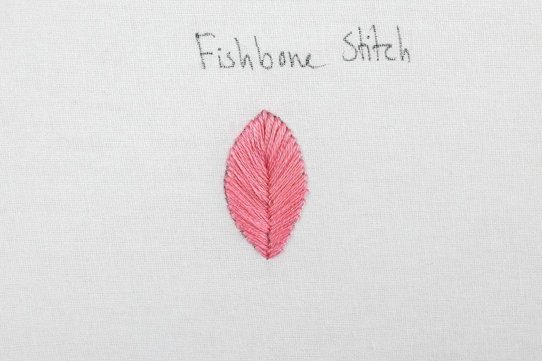 Fishbone Stitch - Learn How to Do This Modern Embroidery Technique ...