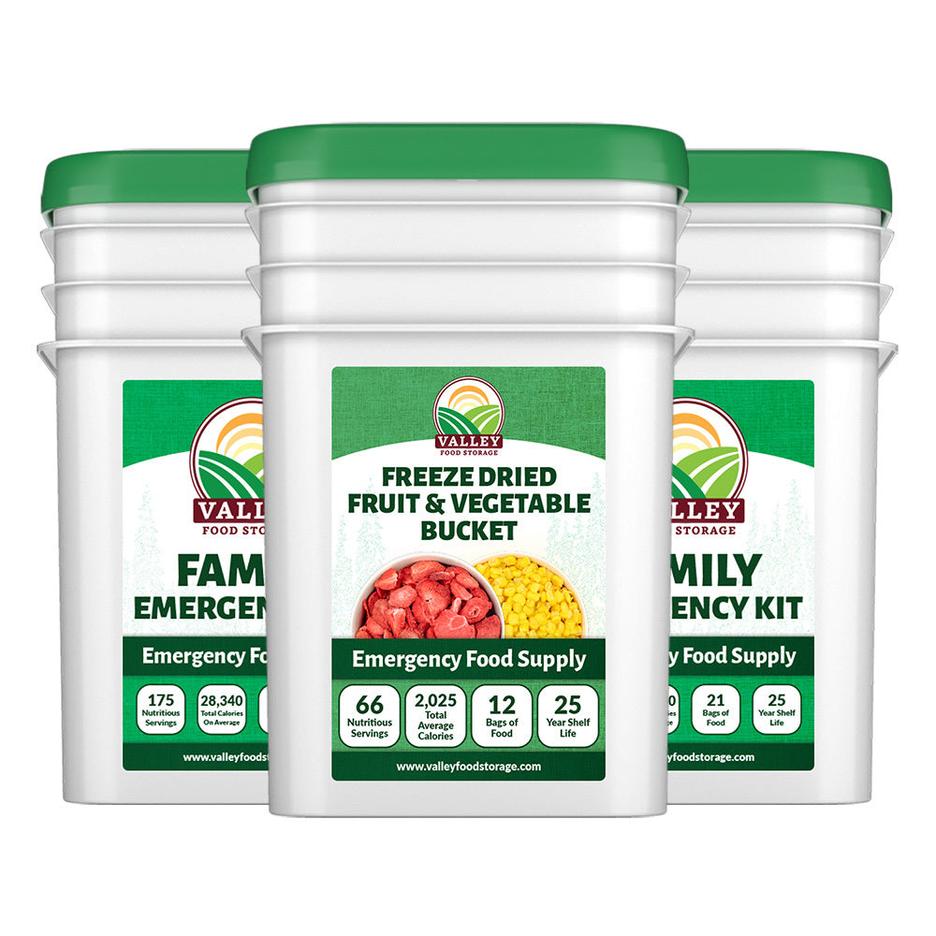 Family Survival Kit | Order a Family Emergency Kit Food Bucket Online ...