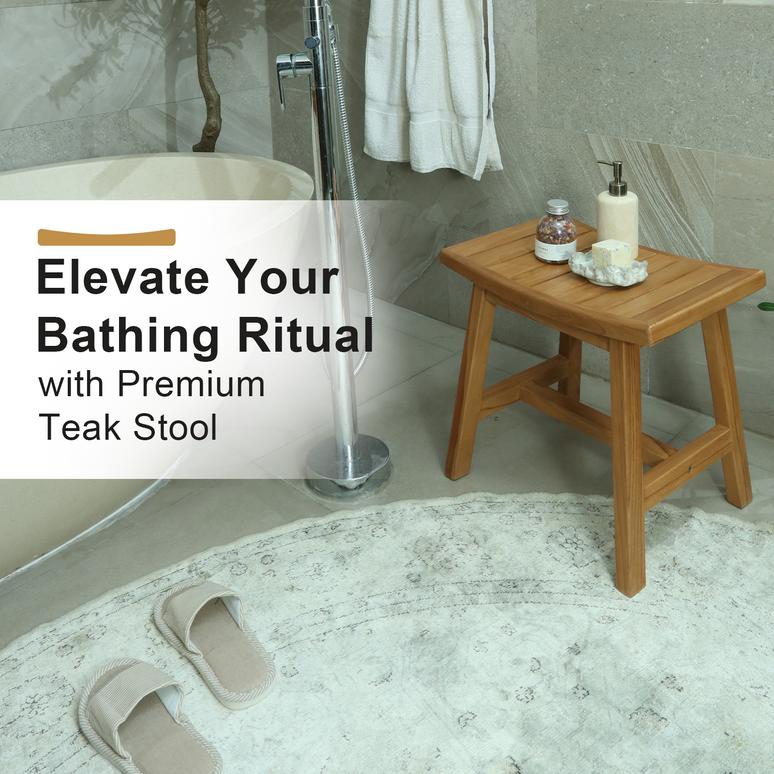 Teak Shower Stool – StrongTek