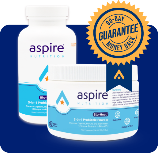 Aspire Nutrition Bio-Heal Powder and Capsules