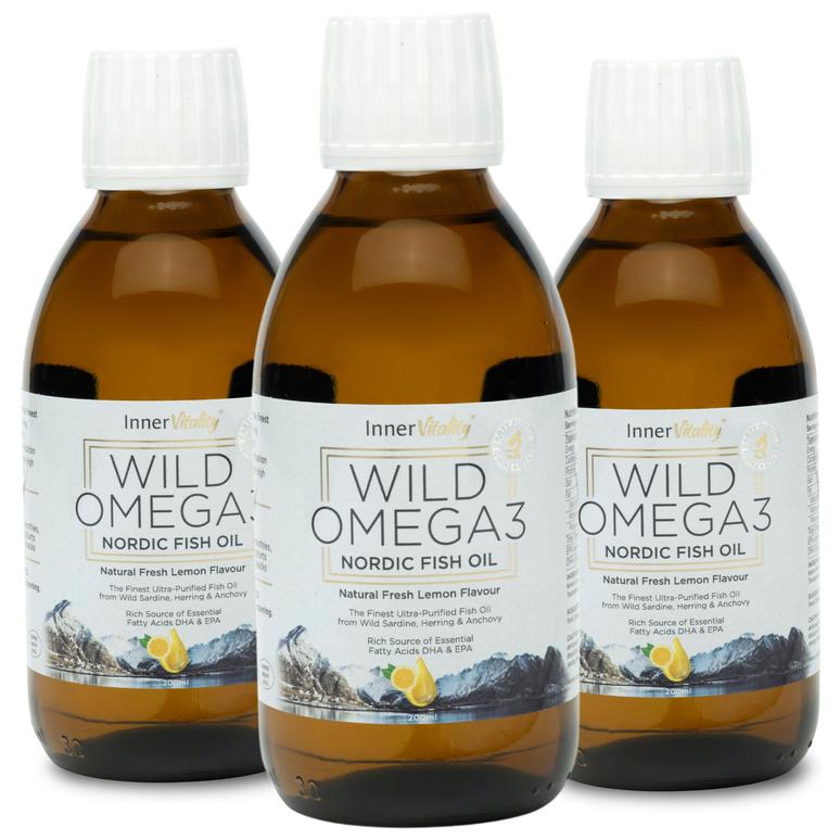 WILD OMEGA3 LIQUID FISH OIL