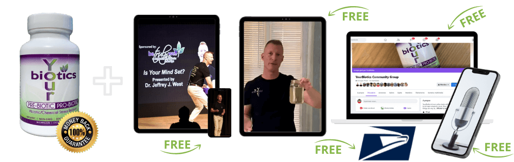 YourBiotics | "Doctor Approved" Pre+Probiotic & Your All In One Wellbe