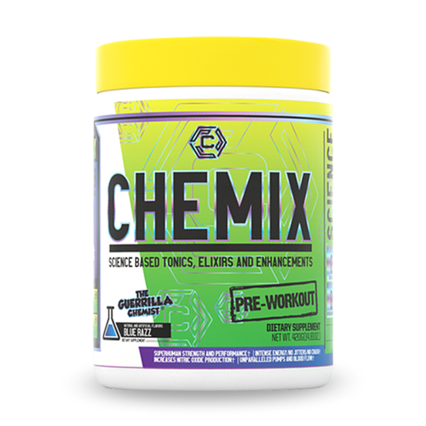 CHEMIX PRE-WORKOUT V3- (SCIENCE BASED PRE-WORKOUT BY THE GUERRILLA CHE ...