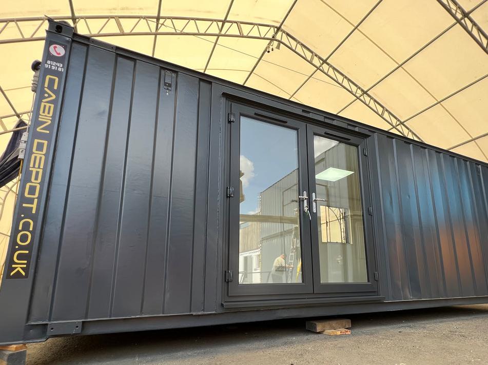 6x6 ft | Gate House Office | Open Plan | Security Hut | Portable Build