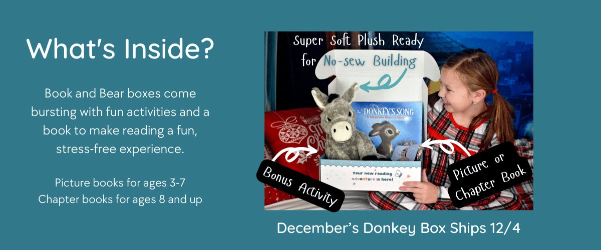 Book and Bear - Animal Book Subscription Box & Stuffy To Hand-Build