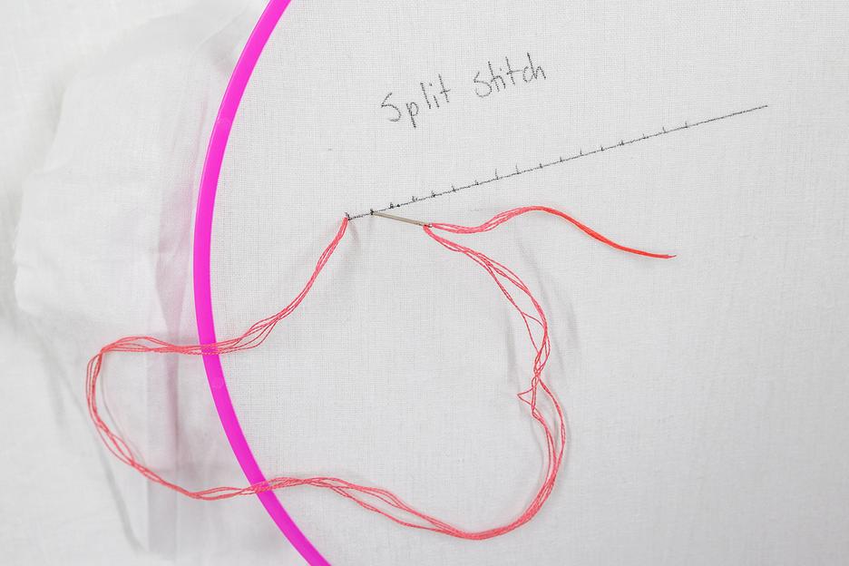 Split Stitch - Learn how to do this Modern Embroidery Technique ...