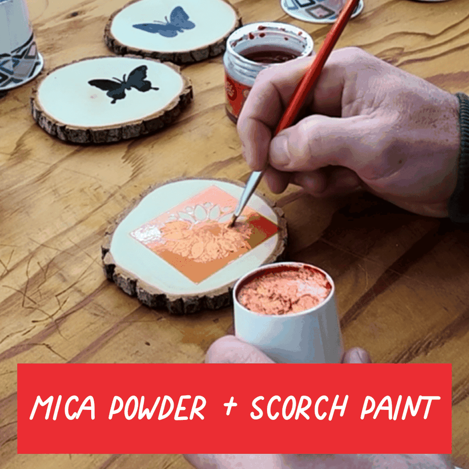 Scorch Paint - Heat Activated Craft Paint That Burns - Scorch Marker