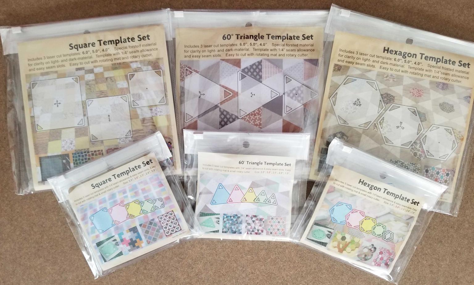 Patchwork Template Set Instruction Manual | MadamSew