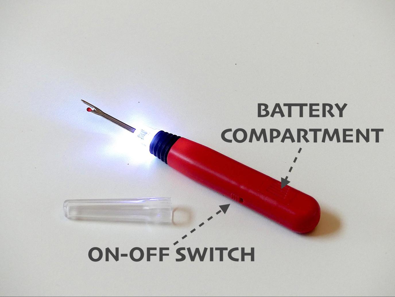 Lighted Seam Ripper Instruction Manual | MadamSew