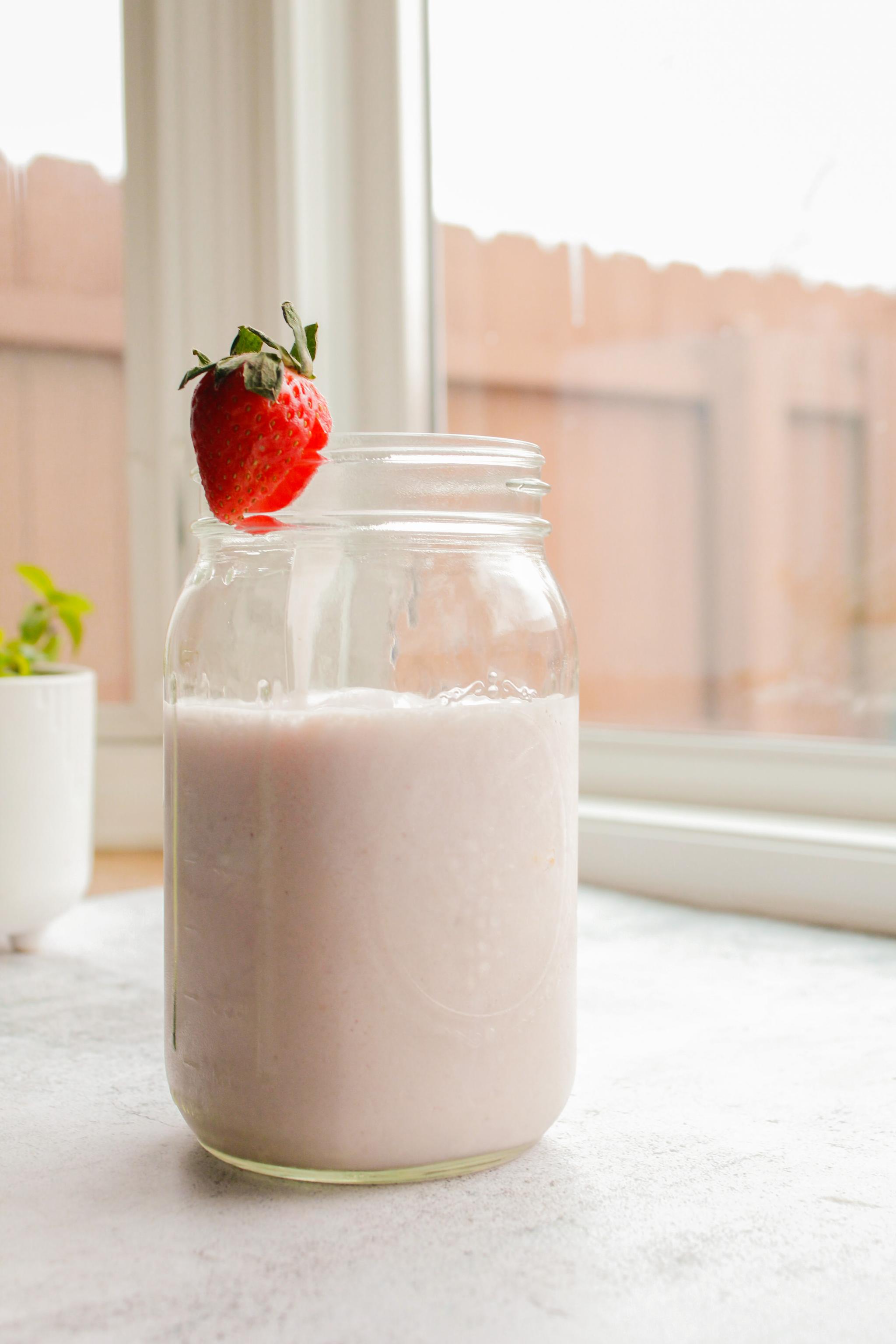 Healthier You: Strawberry Protein Milkshake – Astroflav
