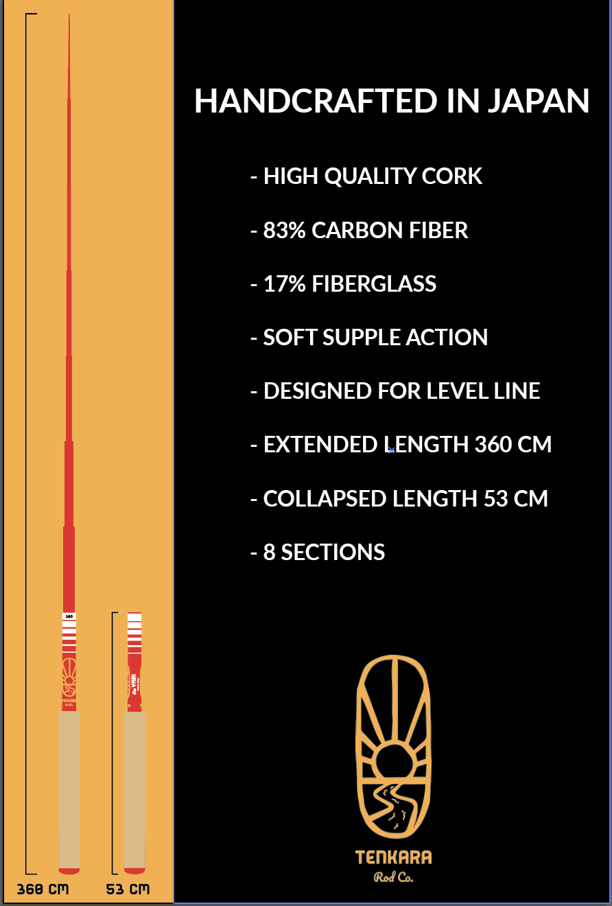 Tenkara Rod Co. Yari Rod - Made In Japan