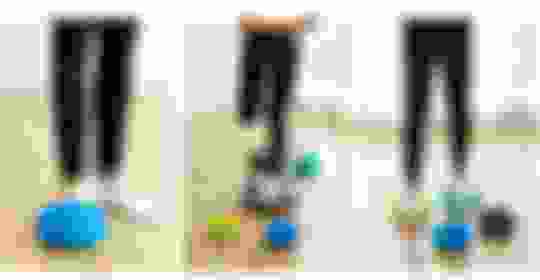 StrongTek Hedgehog Balance Pods with Hand Pump, Stability Trainer Set