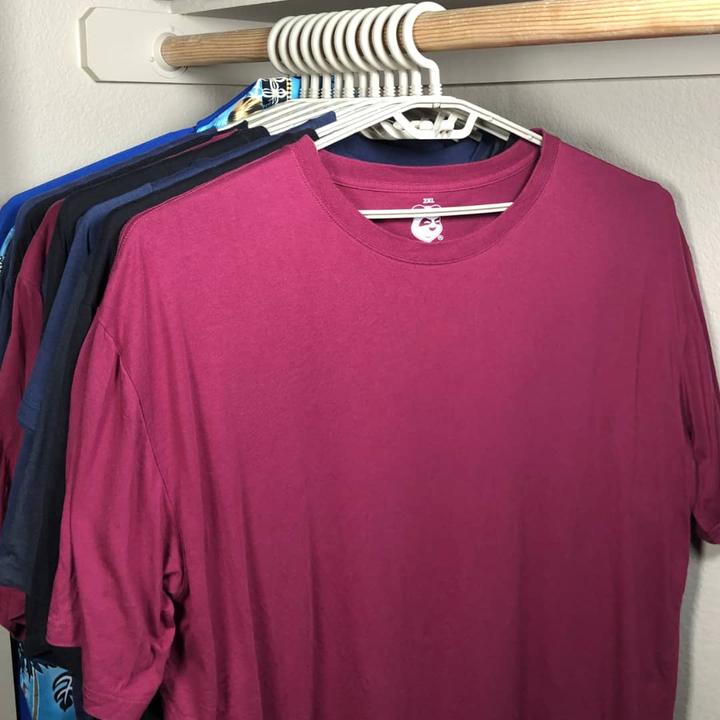 Adjustable Heavy Duty Extra-Wide Bumpless Clothes Hangers