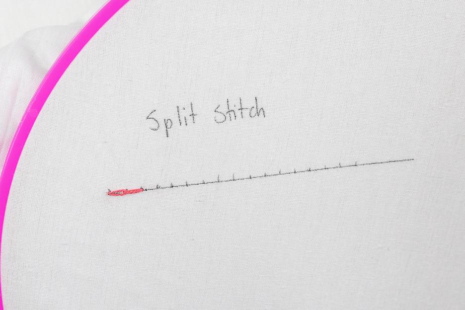 Split Stitch - Learn how to do this Modern Embroidery Technique ...