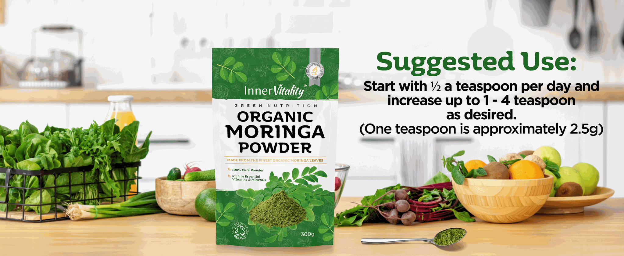 Organic Moringa Powder