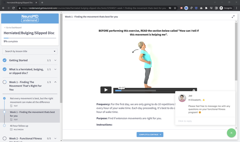 NeuroMD® Provides Long-Term Back Pain Relief & Improved Muscular Healt