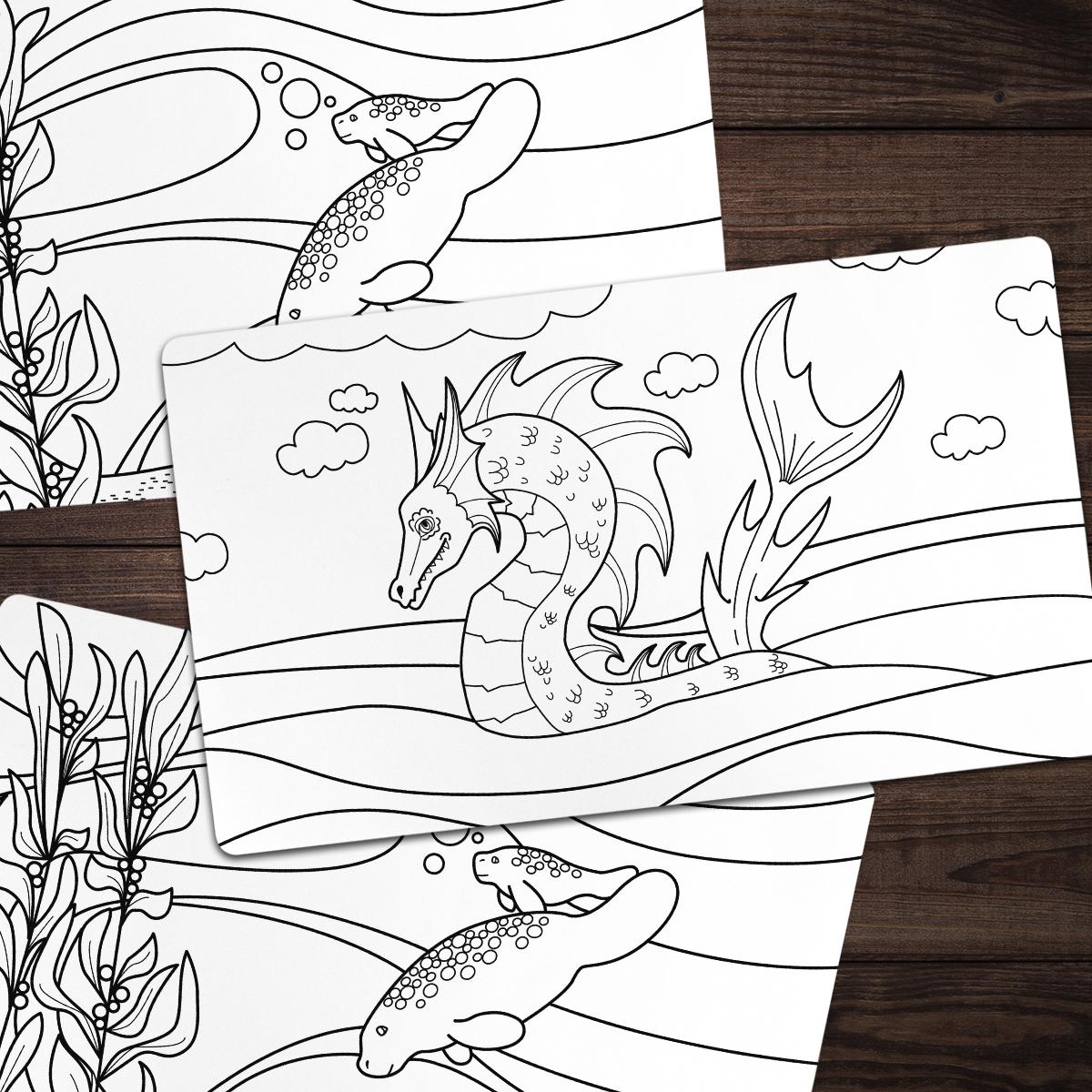 Coloring TCG Playmats