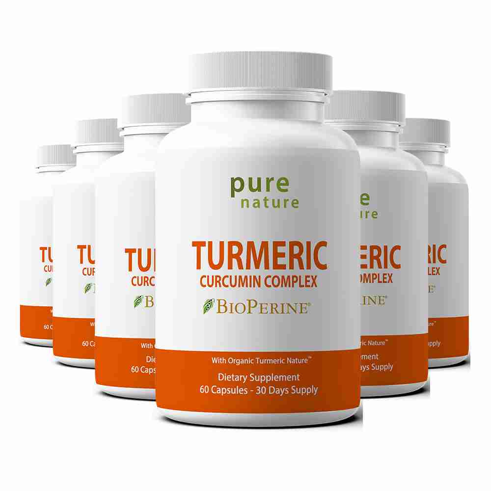 PureNature Turmeric Curcumin with BioPerine - PureNature Plus