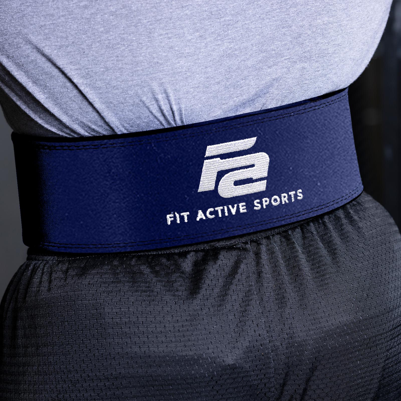 10 MM LEVER BELT - NAVY BLUE – Fit Active Sports