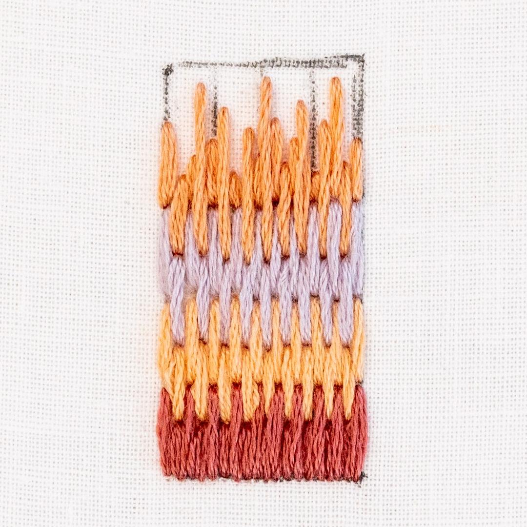 Long and Short Stitch - Learn How to do This Modern Embroidery Techniq ...