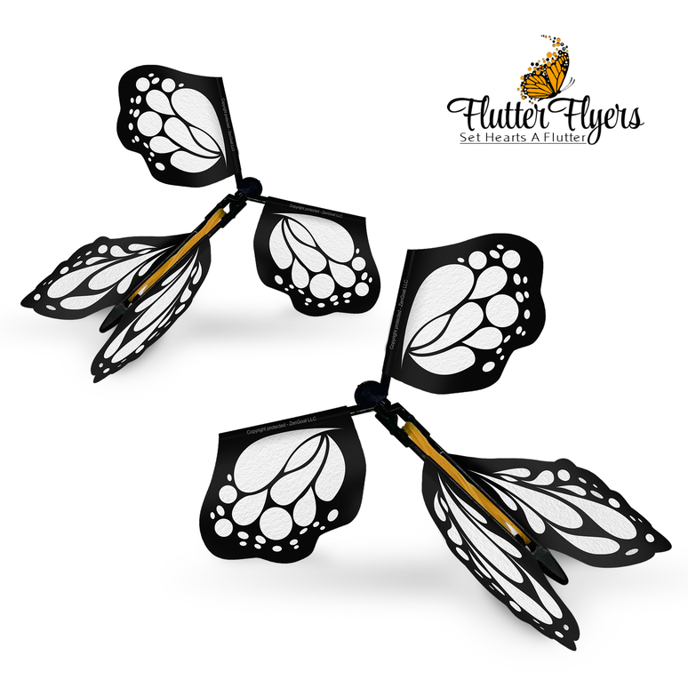 Flutterart Color Your Own Flying Butterfly For Creative Fun Flutter Flyers