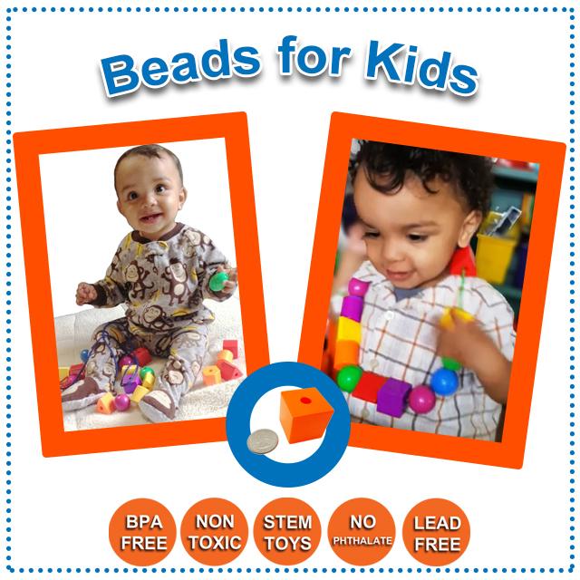 Lacing & Stringing Beads for Beginners, Toddler and Jumbo Stringing ...