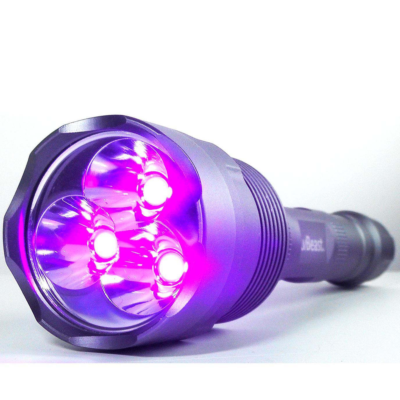 uvBeast UV Flashlight Black Light Most Powerful Professional Grade