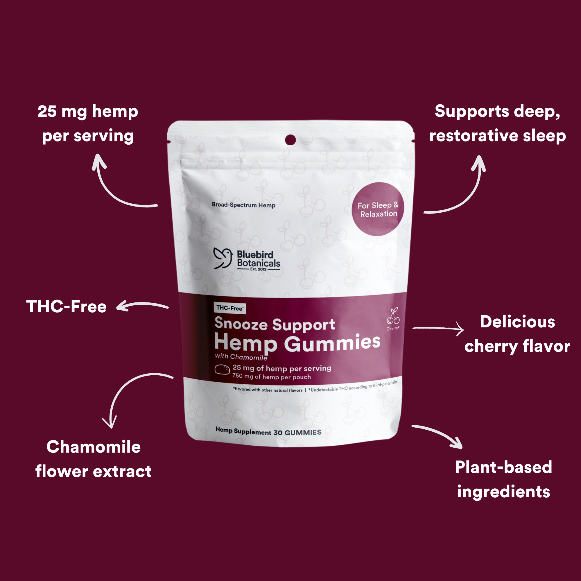 Snooze Support Gummy for Sleep & Relaxation