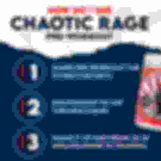 CHAOTIC RAGE PreWorkout - Mad House Innovations