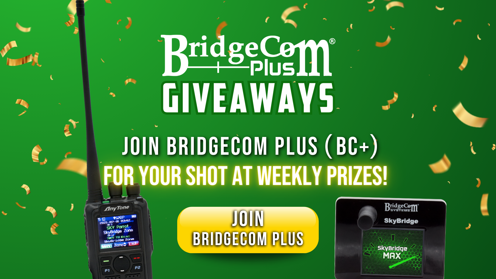 BridgeCom's Giveaways Winner's Circle — BridgeCom Systems