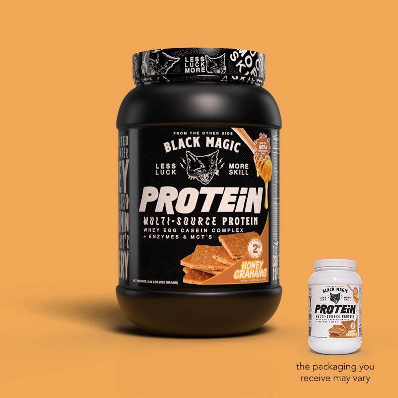New Look Protein Powders - Black Magic Supply
