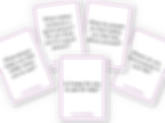 KIDS Pack – Talking Point Cards