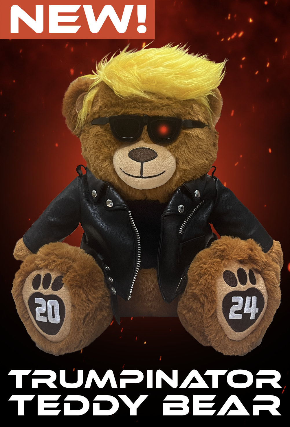 Trumpinator Teddy Bear - EARLY Christmas Buy 1 Get 1 FREE Trumpinator Teddy Bear - EARLY Christmas Buy 1 Get 1 FREE