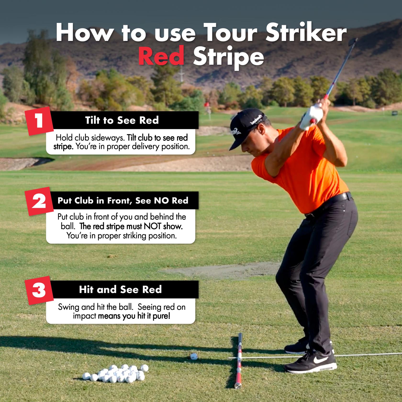 Tour Striker Red Stripe Limited Edition
