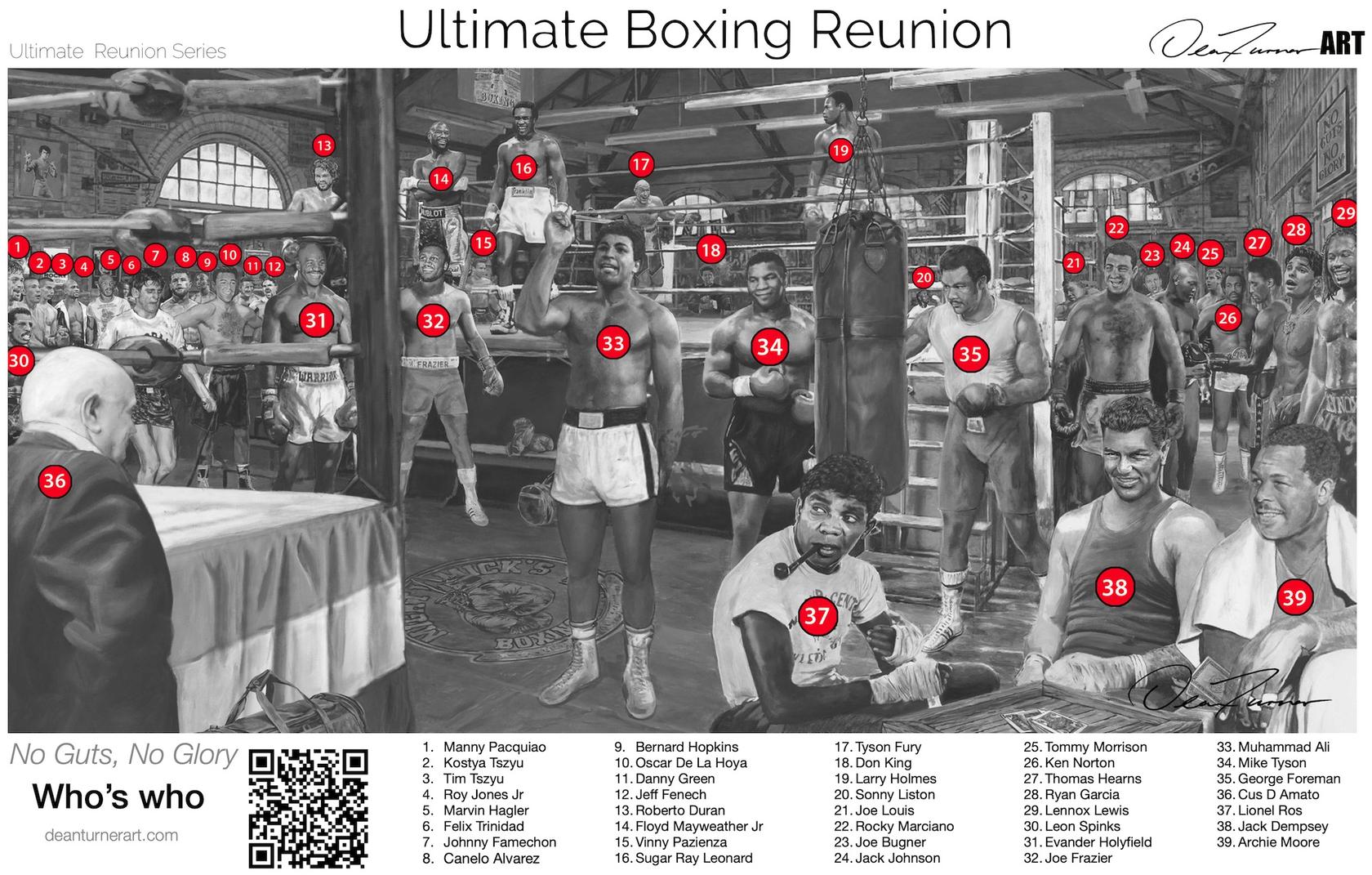 Ultimate Boxing Reunion – Dean Turner Art